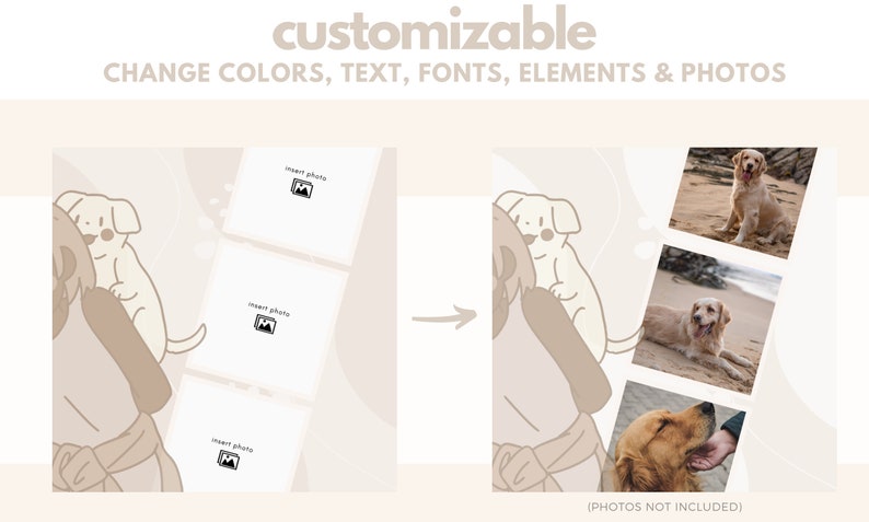 30 Pet Instagram Post Templates | Pet Store Canva Post Templates ...