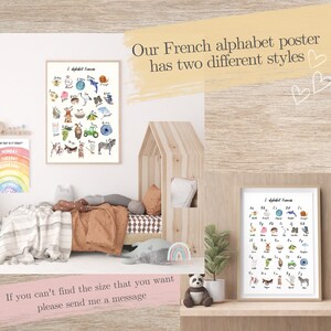 French Alphabet Poster, Alphabet Français, Educationalposter, Educative ...