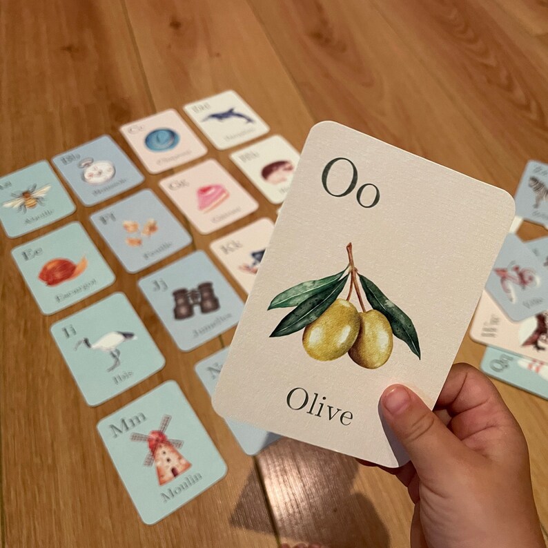 French Alphabet Flash Cards, Homeschool Ativity,abcflashcards ...