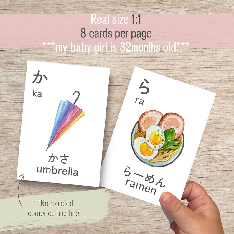 Hiragana Flashcards ,japanese Flashcards, Printablehiragana, Japanese ...