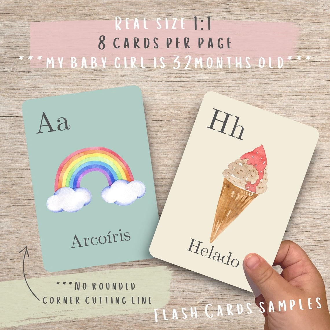 Spanish Alphabet Flash Cards, Educative Spanish, Educative Abc ...