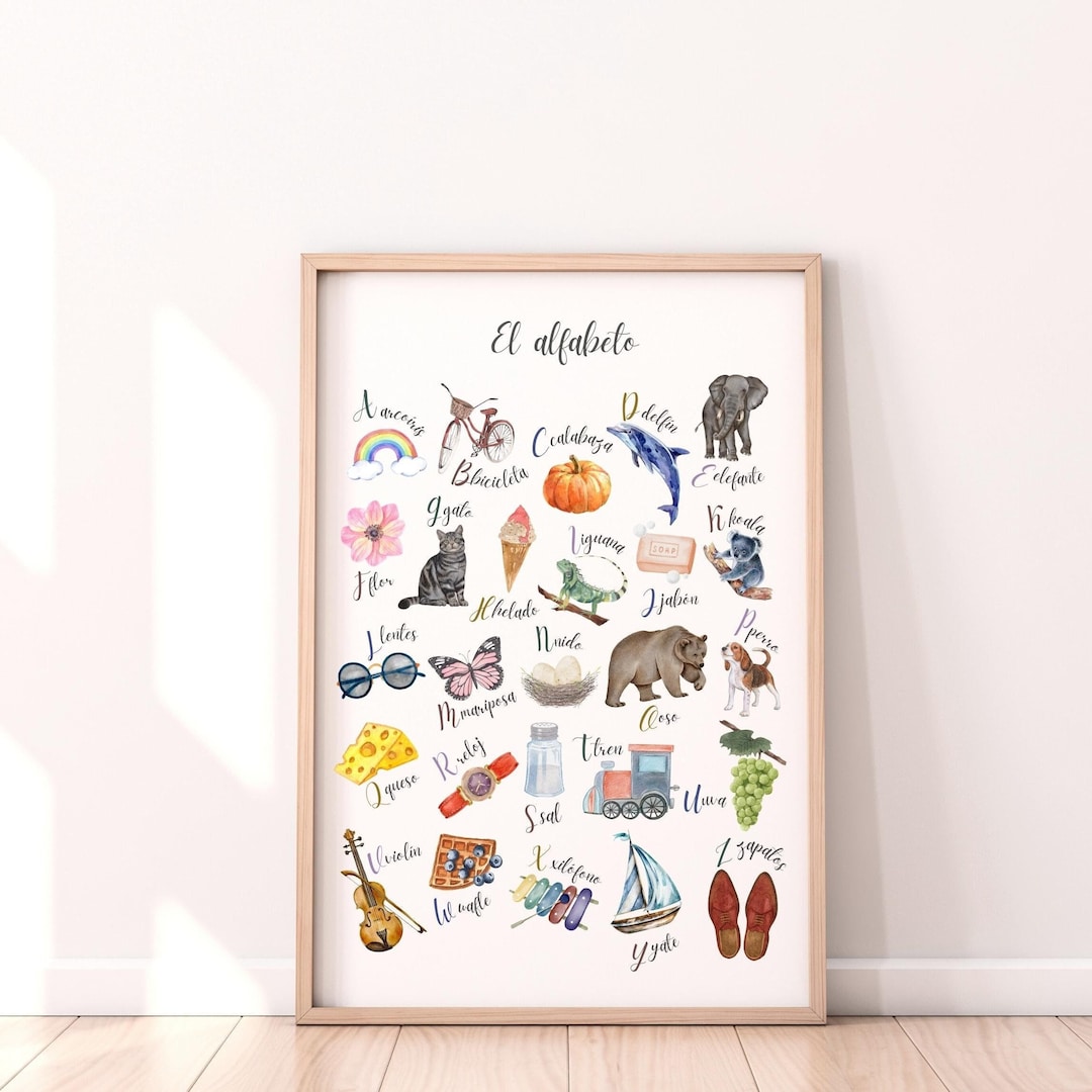 Spanish ABC, ABC, El Alfabeto, Educative Abc, Educationalposter ...