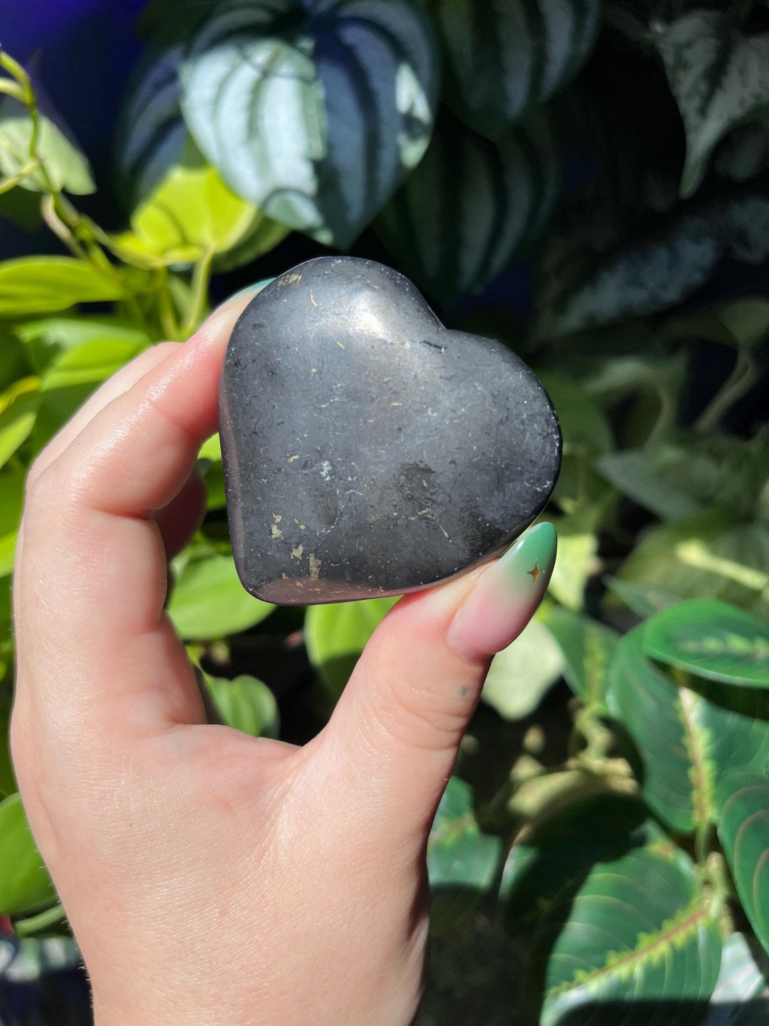 Elite Shungite Heart Carving A - Etsy