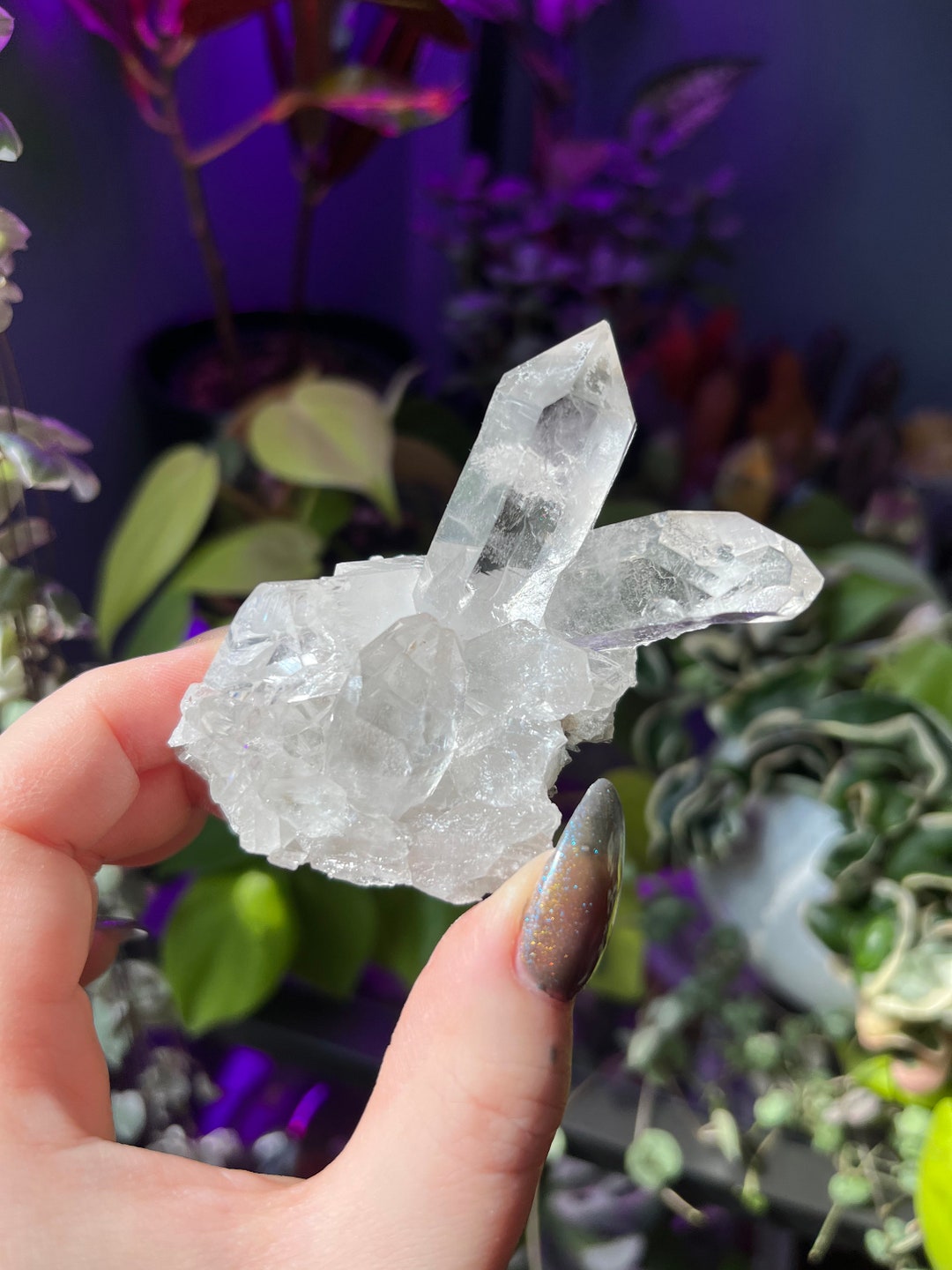 Clear Quartz Crystal Cluster Master Healer D - Etsy