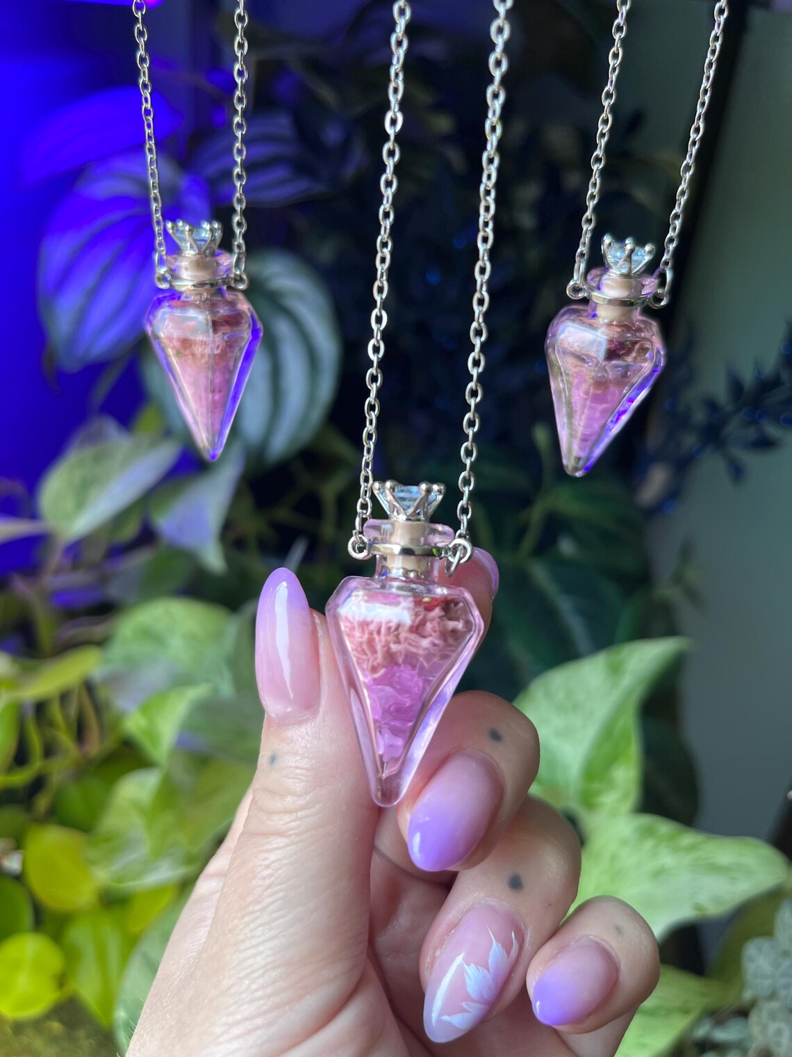 Hebe Spell Jar Necklace – Greek Goddess of Youth, Vitality & Eternal ...