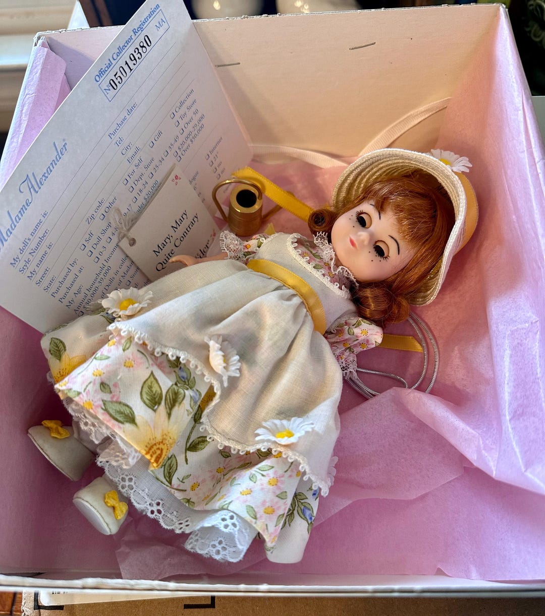 Madame Alexander Doll - Mary, Mary Quite Contrary - Etsy