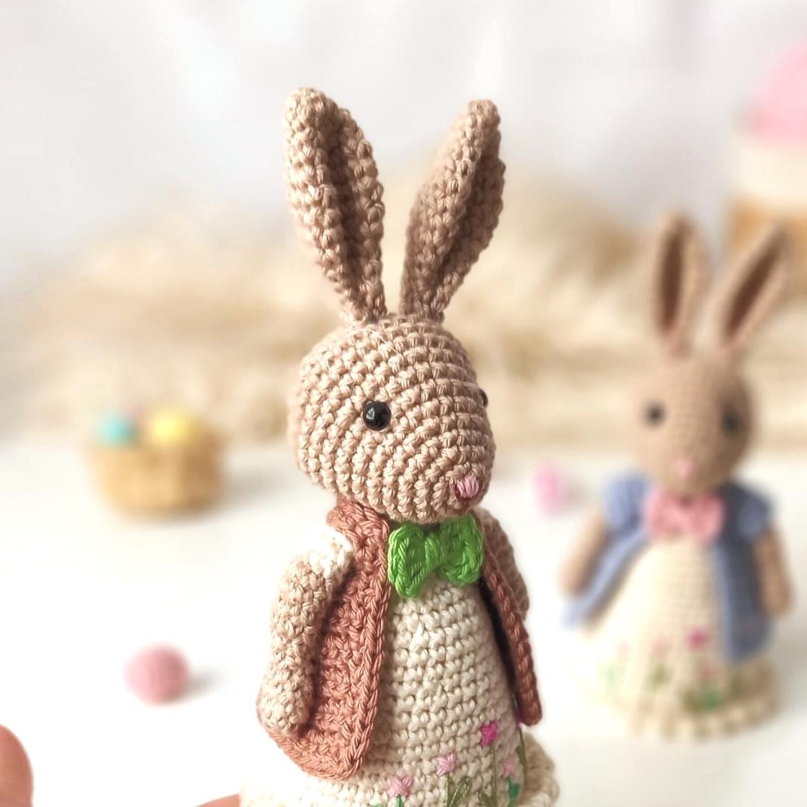 Easter Bunny, Amigurumi Crochet Pattern (ESP/ENG), PDF File - Etsy