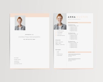 Application Templates, CV Template for Word, Modern CV, Cover Letter ...