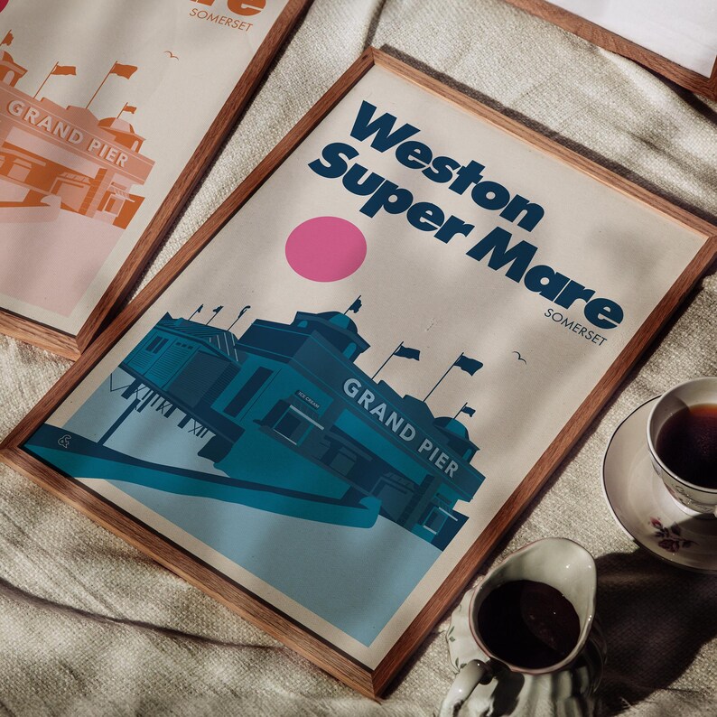 weston-super-mare-print-southwest-england-travel-poster-etsy