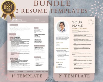 Bundle Set Cv Bundle Resume Bundle Resume Template Modern Resume ...