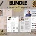 Bundle Set Cv Bundle Resume Bundle Resume Template Modern Resume ...