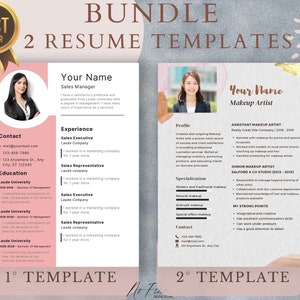 Bundle Set Cv Bundle Resume Bundle Resume Template Modern Resume ...