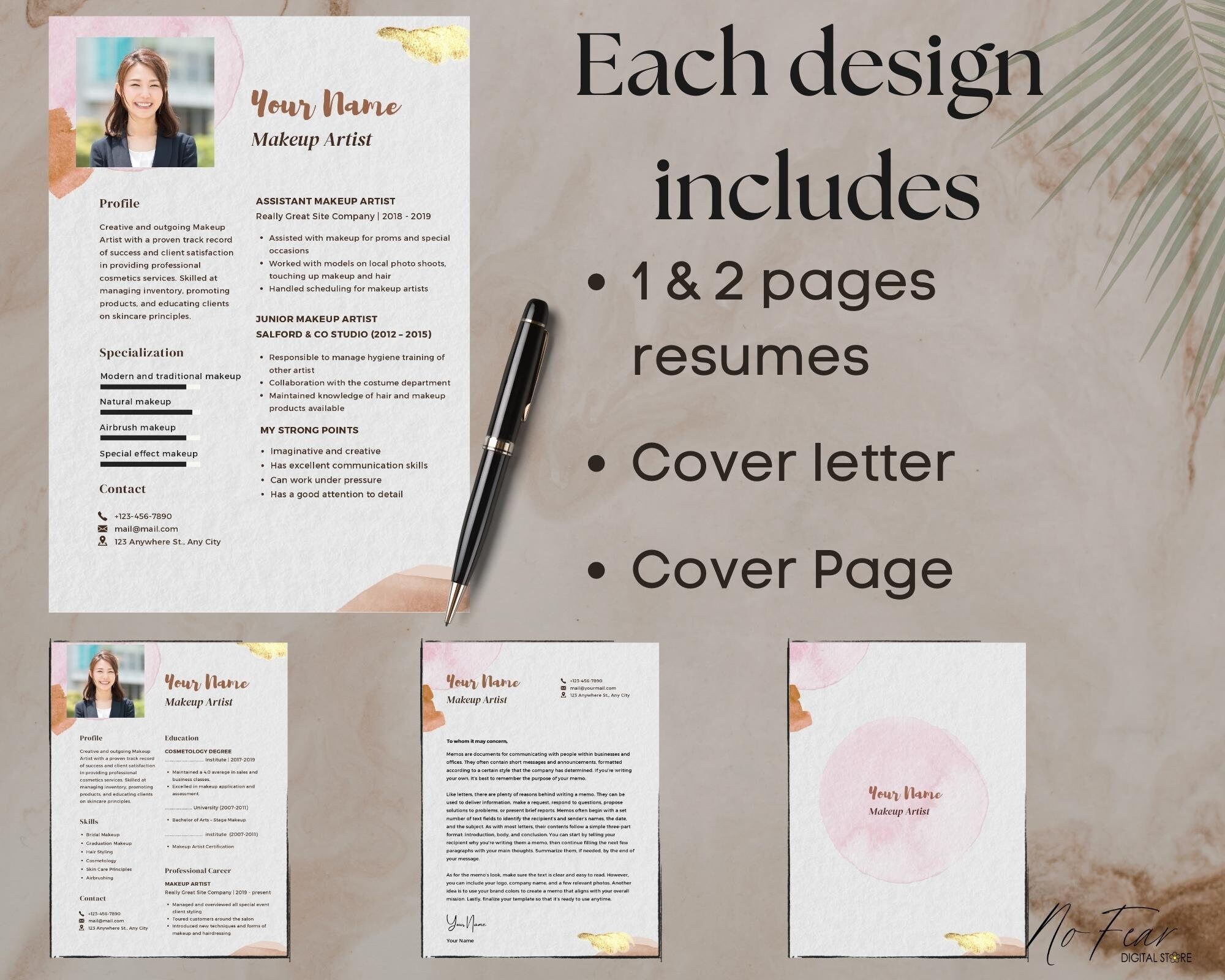 Bundle Set Cv Bundle Resume Bundle Resume Template Modern Resume ...