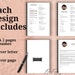 Resume Template Modern Resume Template Word & Mac Apple Pages - Etsy