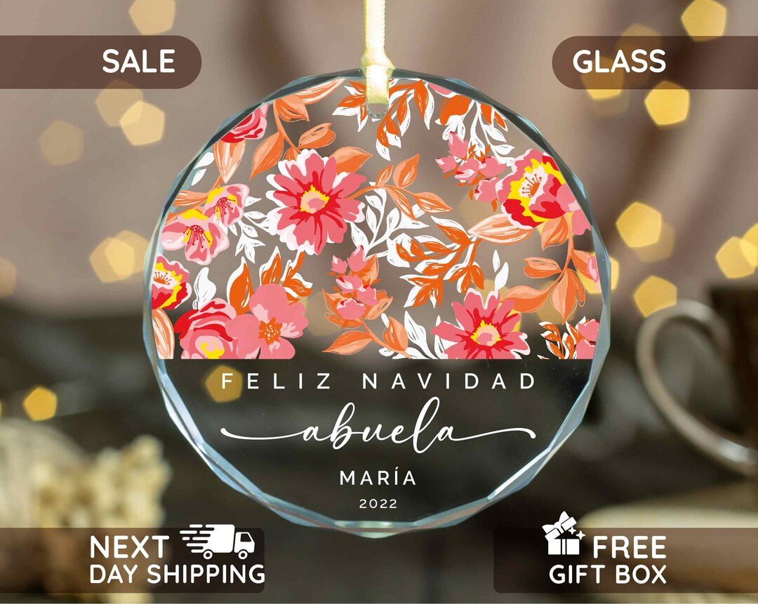 Custom Feliz Navidad Christmas Ornament Christmas Ornament - Etsy