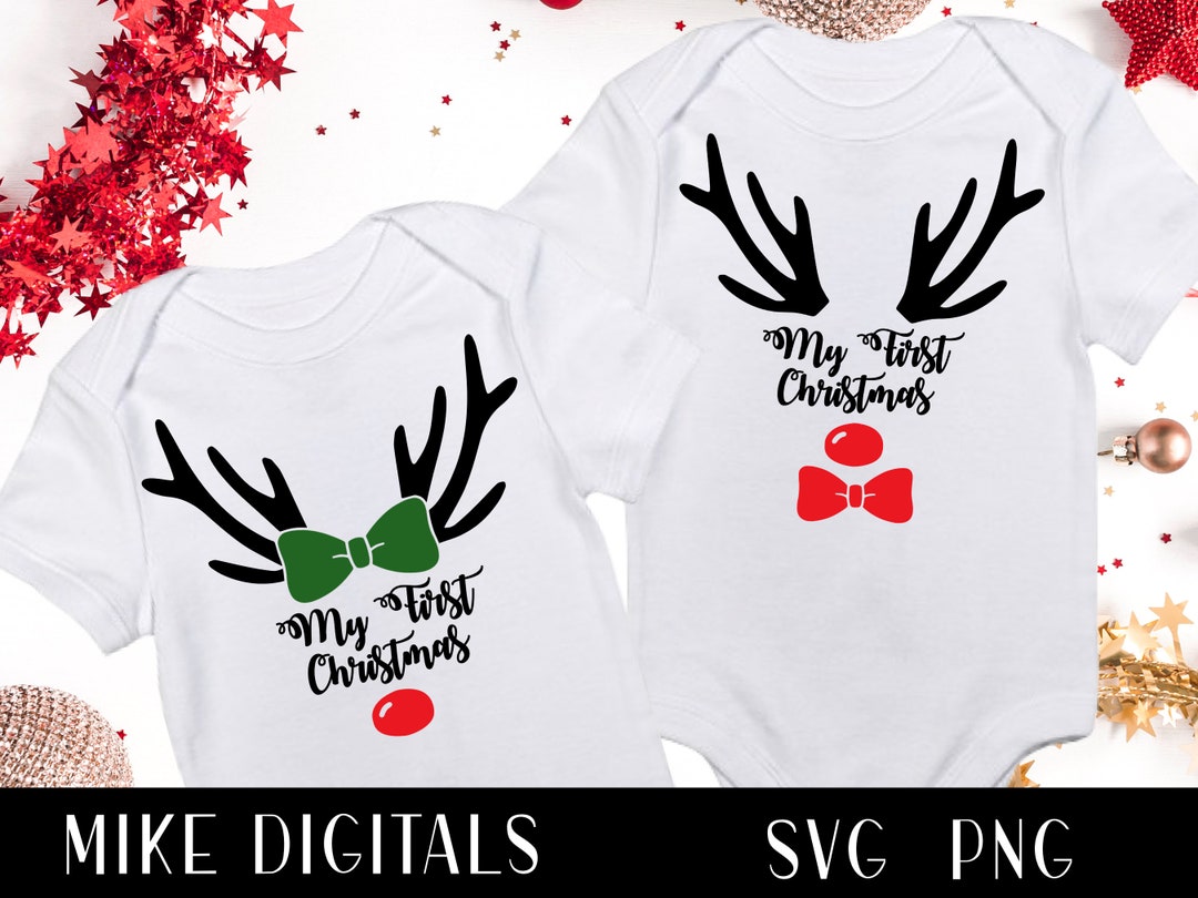 My 1st Christmas SVG, My First Christmas SVG, Baby First Christmas SVG ...