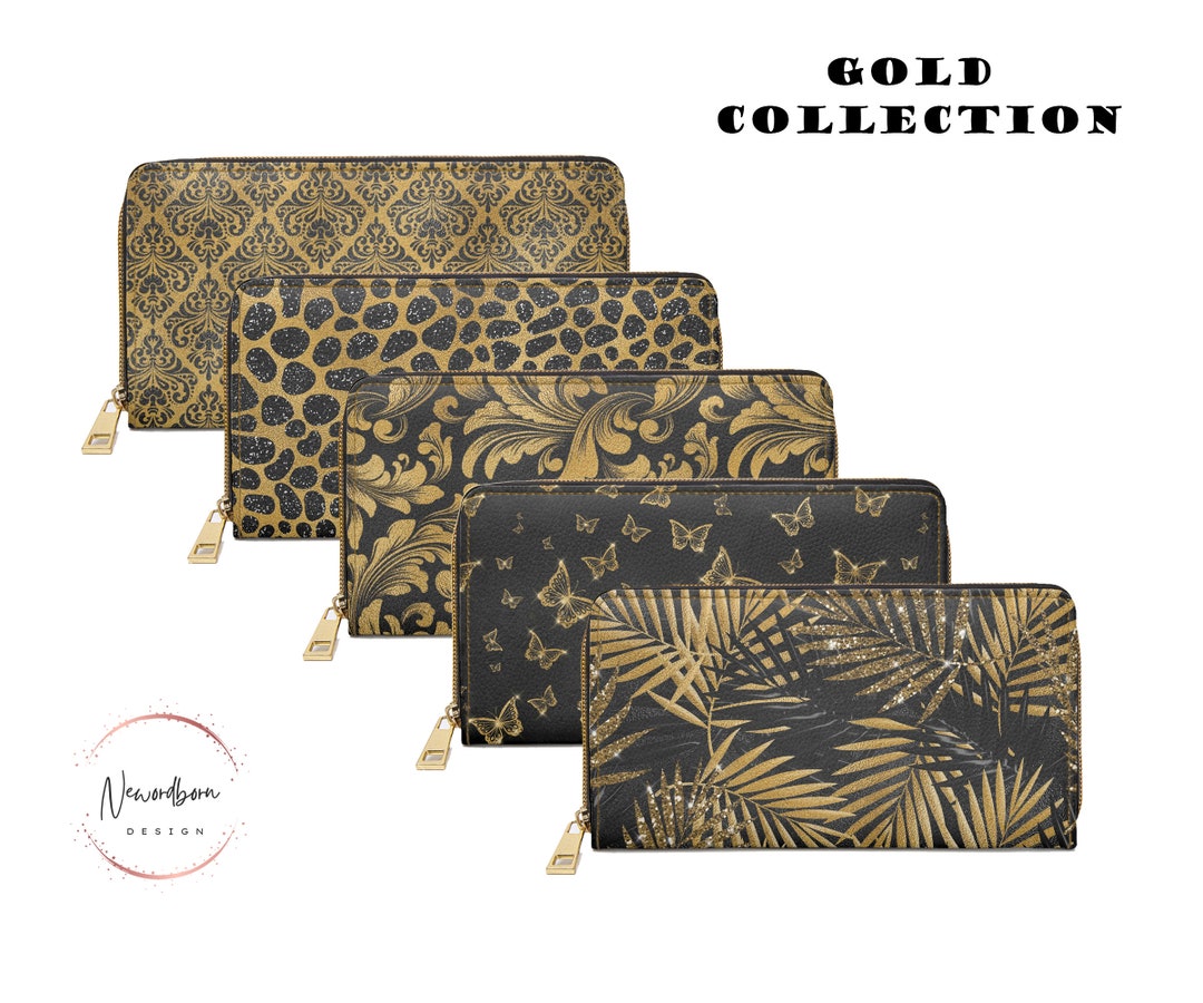 GOLD Purse,marble Wallet,gold Wallet,geometric Wallet,vintage Wallet ...