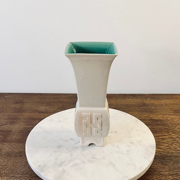 Greek Key Vase - Etsy