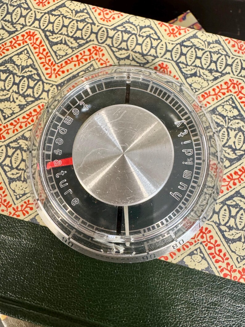 Vintage Honeywell Mid Century Modern "ufo" Weather Station Thermometer ...