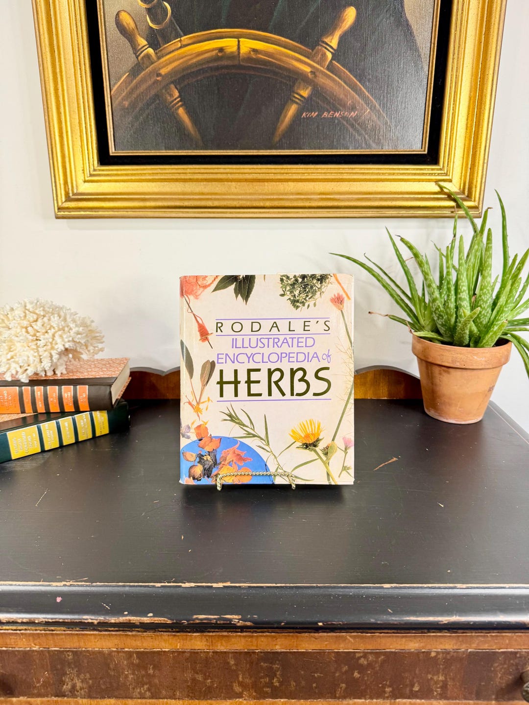 Vintage 1987 "rodale's Illustrated Encyclopedia of Herbs" Hardcover ...
