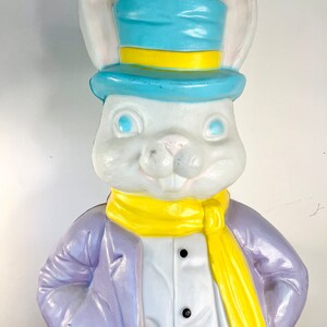 Vintage Empire 35 Mr Easter Bunny Blow Mold Retro Outdoor Light up ...