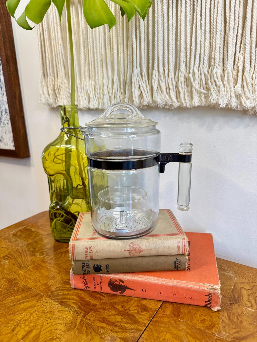 Vintage Pyrex Coffee Pot, Retro Kitchenalia; MISSING PIECE; Glass ...