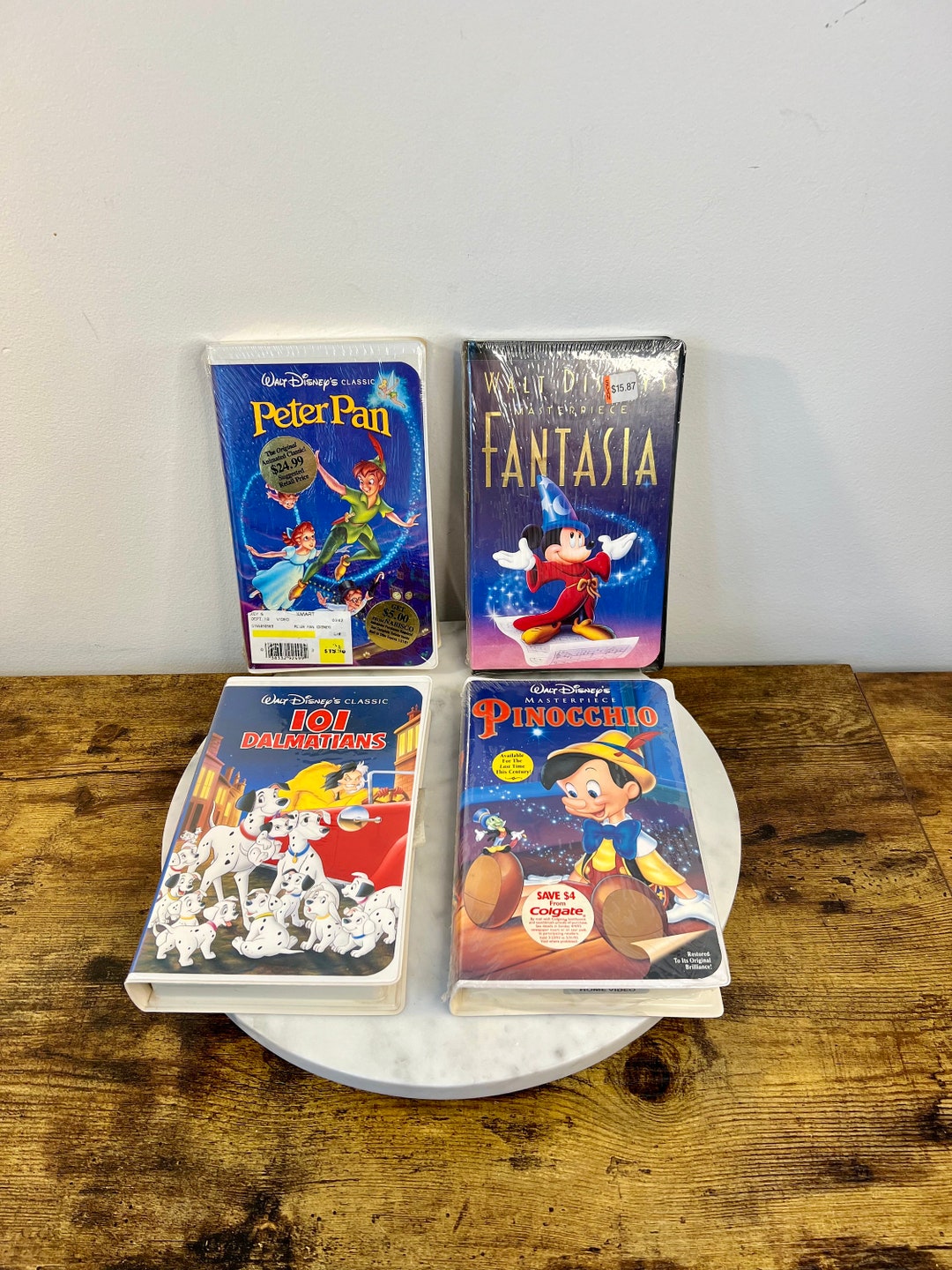 Vintage Walt Disney VHS Tape SOLD SEPARATELY Unopened Peter Pan ...