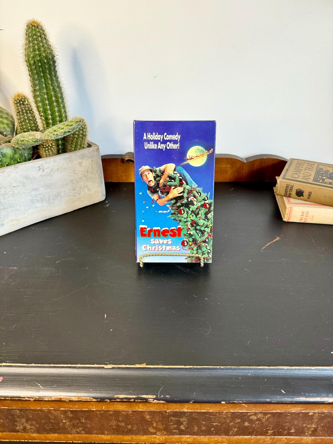 Vintage VHS Tape "ernest Saves Christmas"; Retro Video Cassettes ...