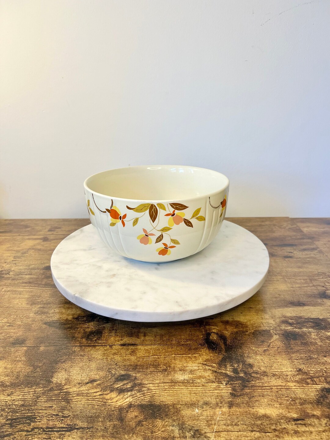 Vintage Hall's Superior Mary Dunbar Jewel Tea Autumn Leaf 9 Ceramic ...