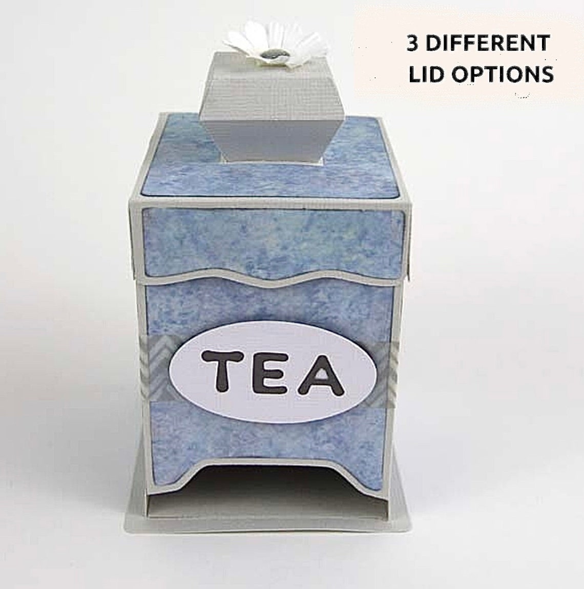 Dispenser for Tea Bags, Digital Download, SVG File, PDF, Wooden Look ...