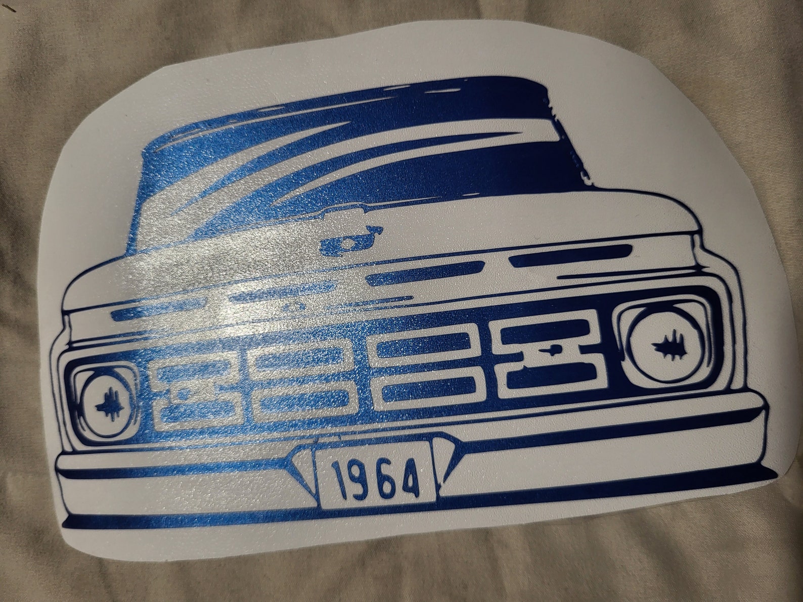 1964 Ford F100 Front View Decal - Etsy