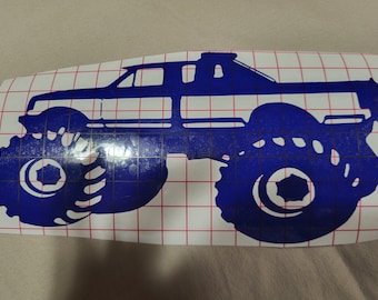 Bigfoot 4x4 Monster Truck Decal BIGFOOT 21, Summit Racing BIGFOOT 12 ...