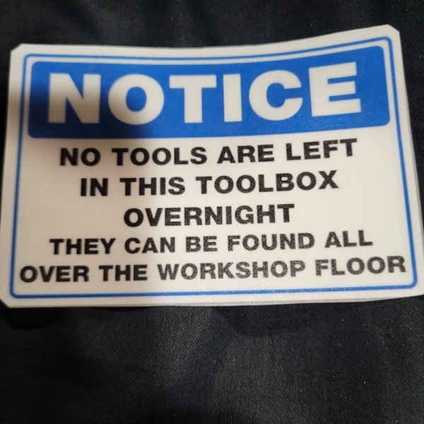 Funny Toolbox Stickers - Etsy