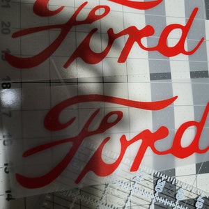 Aftermarket 8N Ford Tractor Hood and Rear Fender Decals - Etsy
