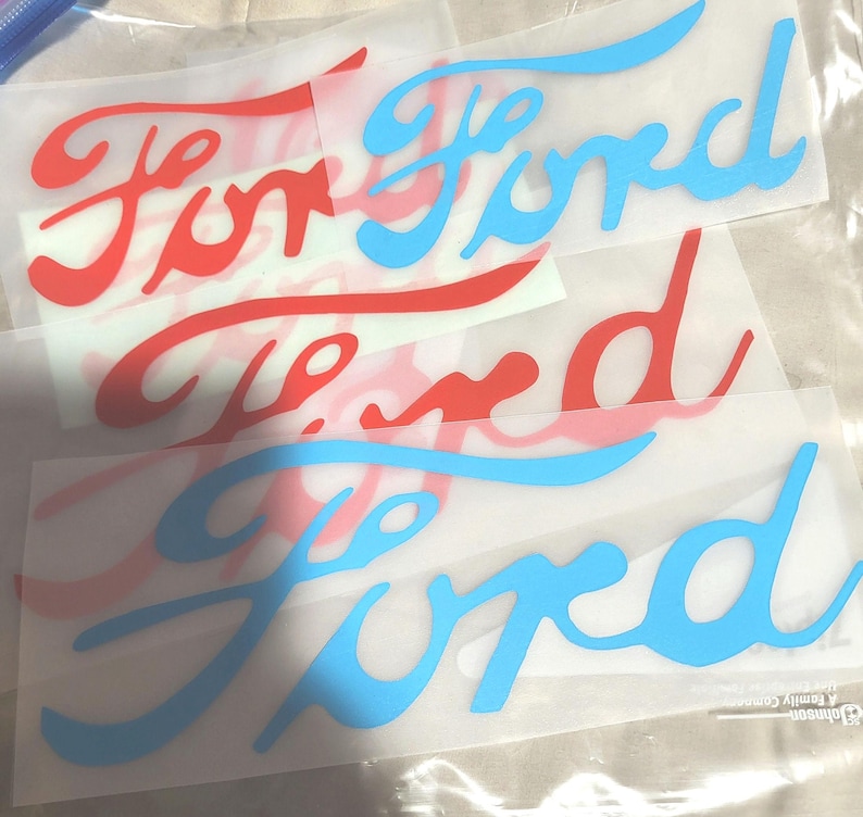 Aftermarket 8N Ford Tractor Hood and Rear Fender Decals - Etsy