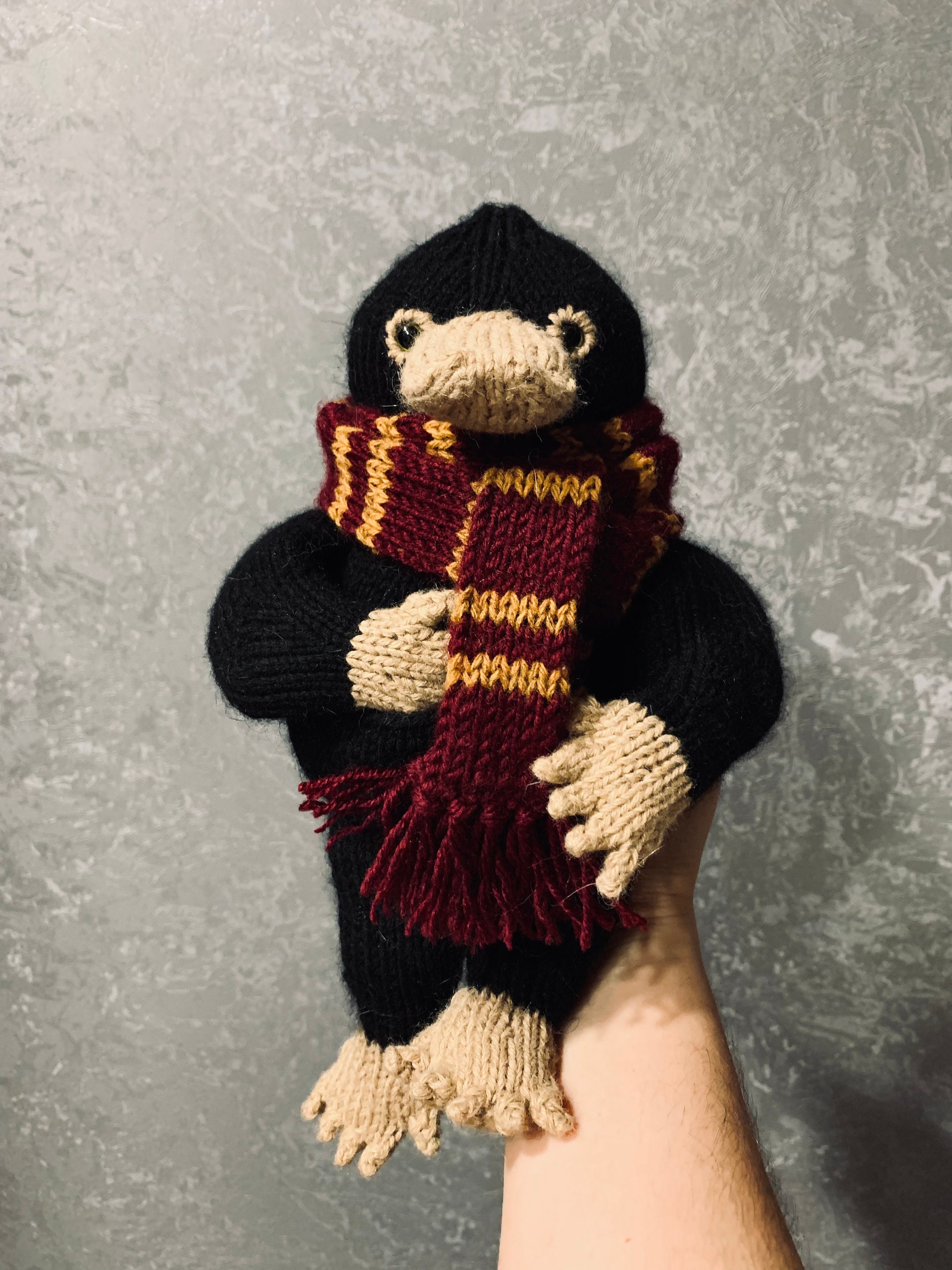 Niffler Knitting Pattern - Etsy