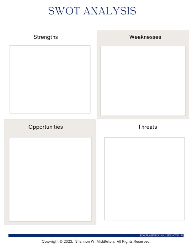 Nonprofit SWOT Analysis and Priorities - Etsy