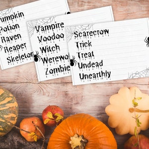 Hand Lettering Halloween Practice Set, Handwriting Improvement ...