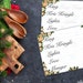 Christmas Hand Lettering Practice Set: Calligraphy Alphabet + Letter to ...