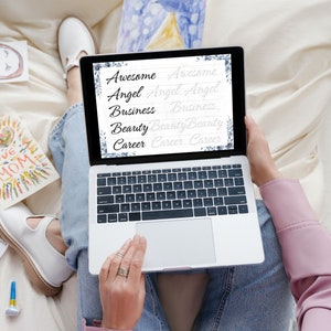 31 Pages of Hand Lettering Practice, Digital Calligraphy Worksheets ...