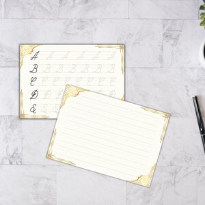 Hand Lettering Practice Set, Handwriting Improvement, Calligraphy ...