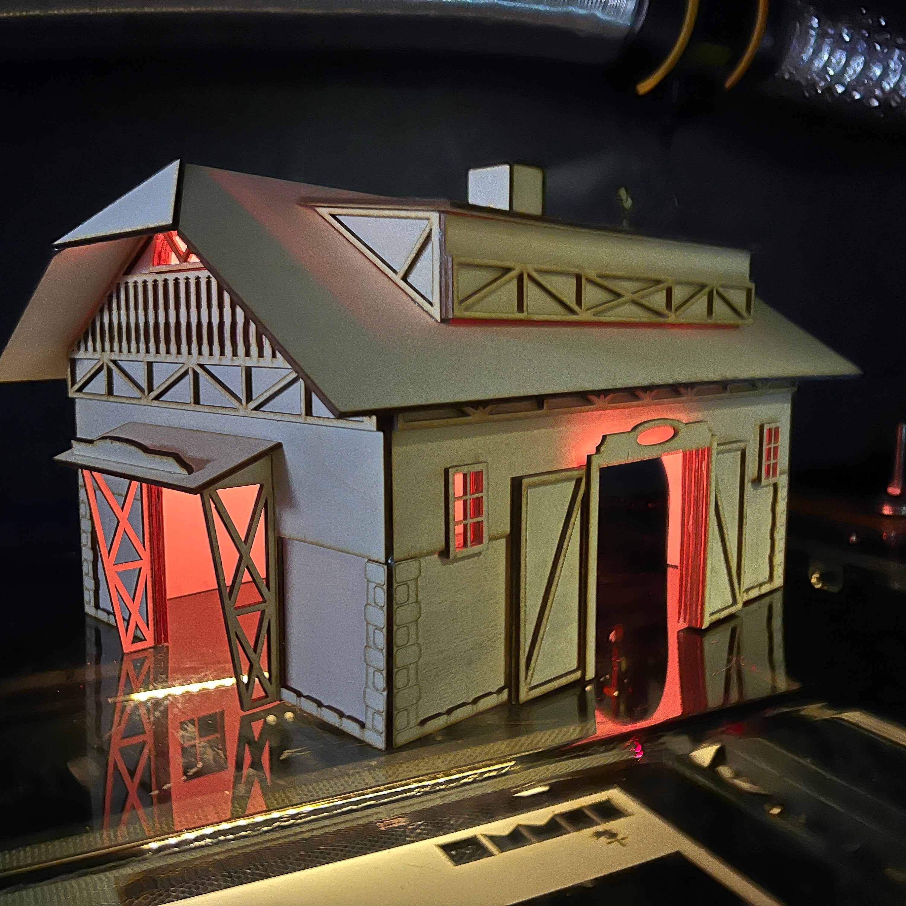 Versatile Small Animal House and Decorative Country-style DIY Kit ...
