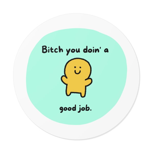 Good Job Stickers - Etsy
