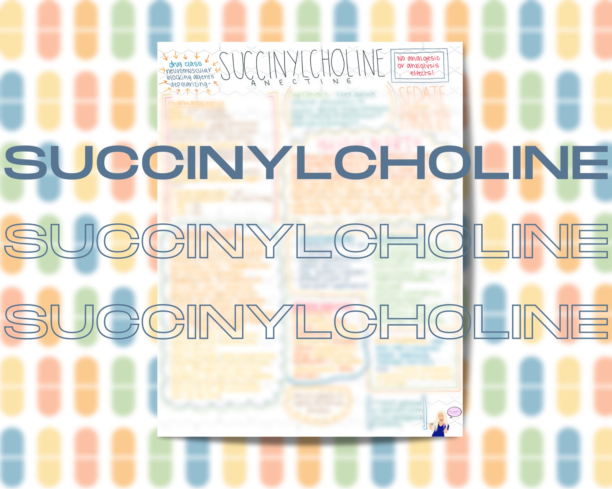 Succinylcholine Metabolism