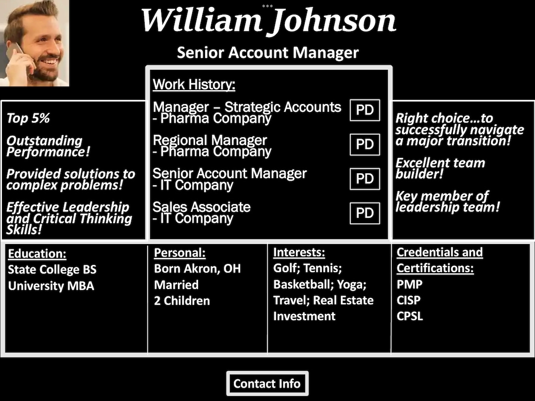 Interactive Resume - Etsy
