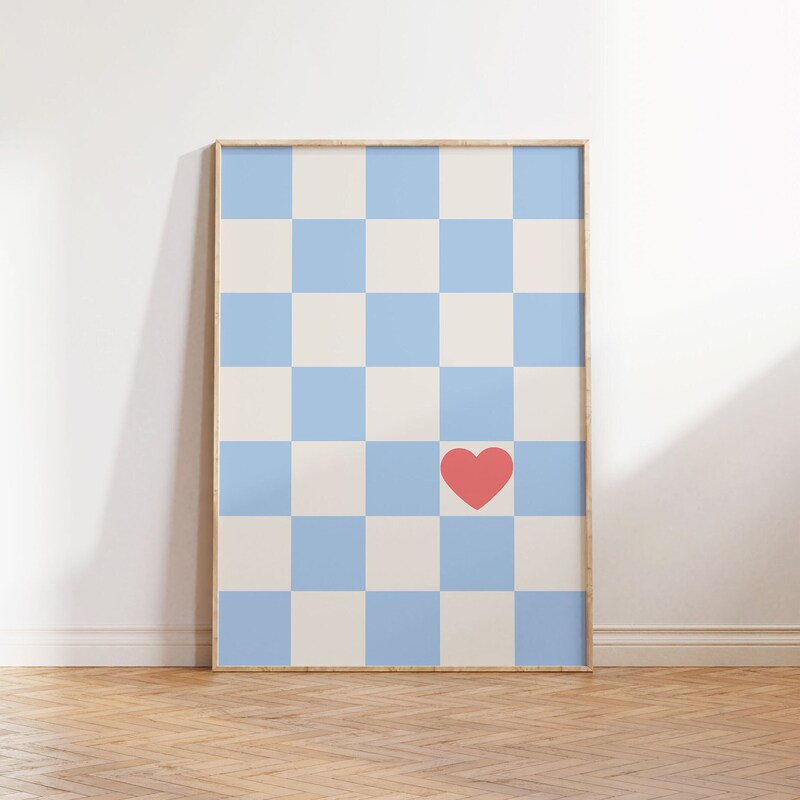 Checkered Print - Etsy