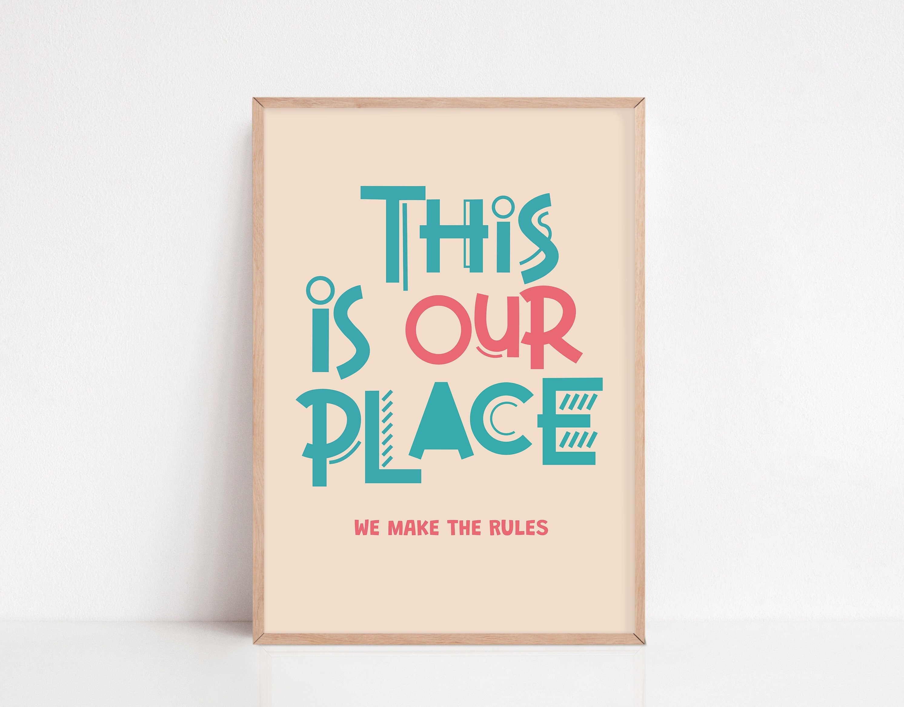 This is Our Place We Make the Rules, Taylor Swiftie Merch, Folklore ...