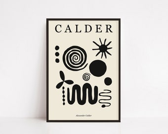 Calder Art Poster - Etsy