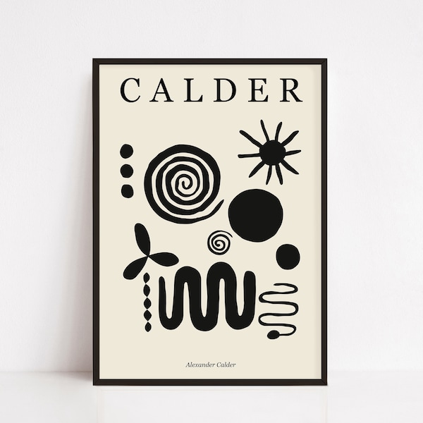 Calder Poster - Etsy