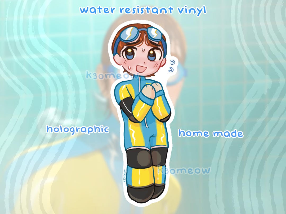 Dispatch Waterboy Holographic 3" Sticker! - Etsy